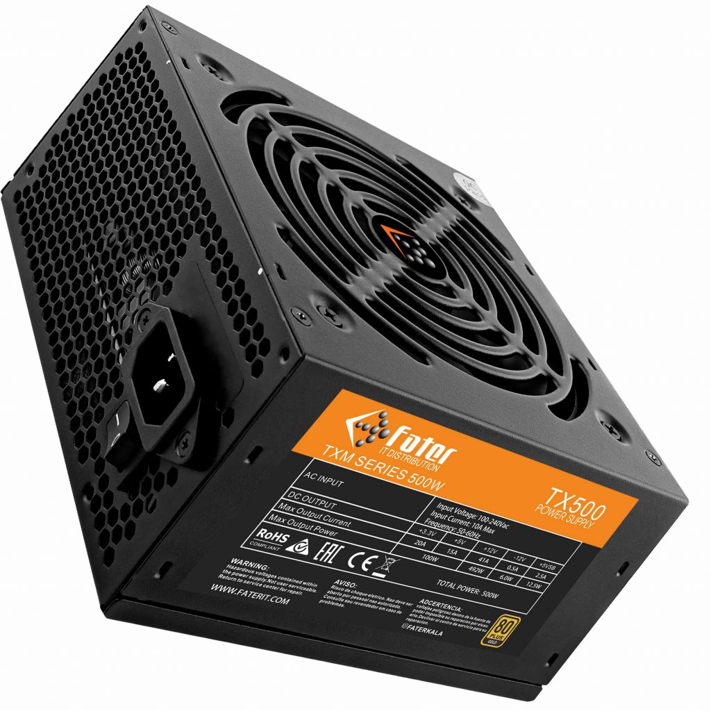منبع تغذیه فاطر مدل TX500M - آراویژن